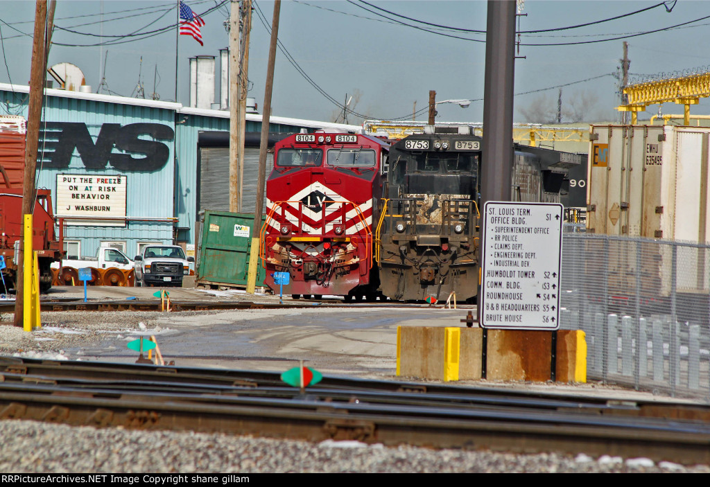 NS 8753 sits beside ns 8104.